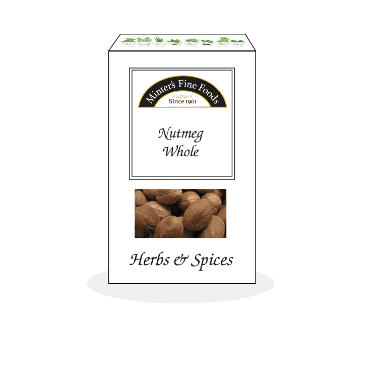 Nutmeg Whole | 6 x 20g - Minters Fine Foods